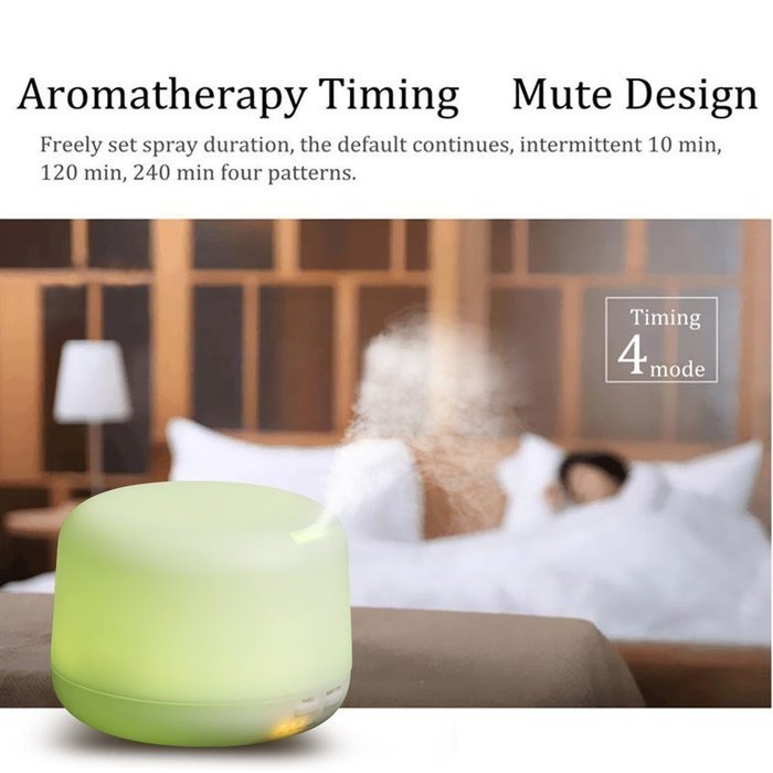 XYF Aromatherapy Essential Oil Diffuser 7 Colors - 300 ml Portable ...