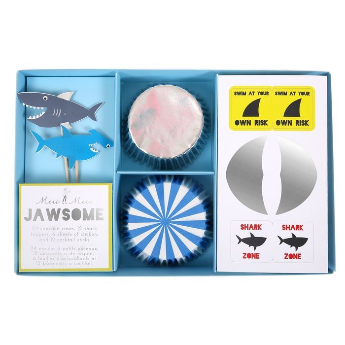 Meri Meri Shark Cupcake Kit N2 free image download