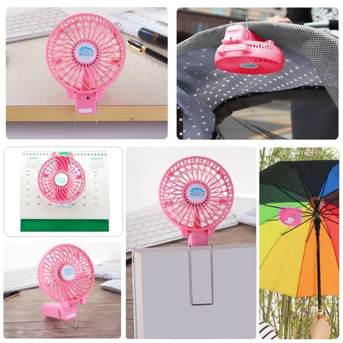 VersionTech Multipurpose Collapsible Portable Fan Outdoor Fan Clip Fan ...