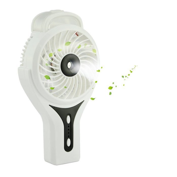 Welltop Mini Handheld USB Misting Fan with Personal Cooling Mist ...