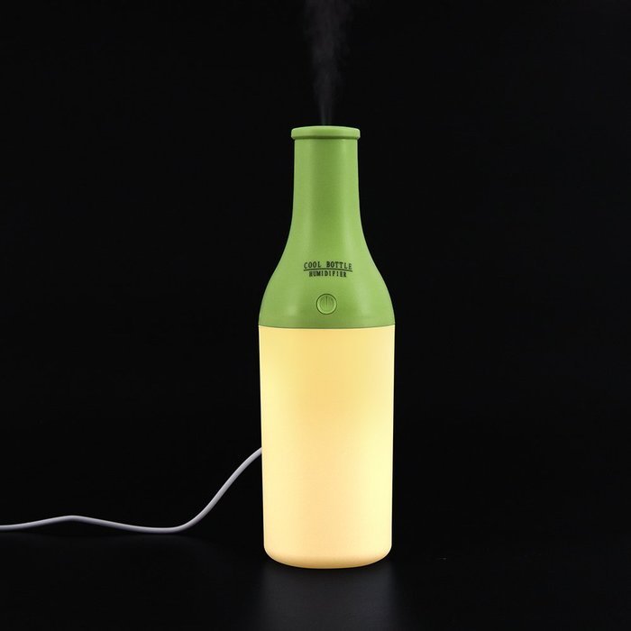 Veesee Portable Mini Cool Bottle Mist Ultrasonic Humidifier Atomizer ...