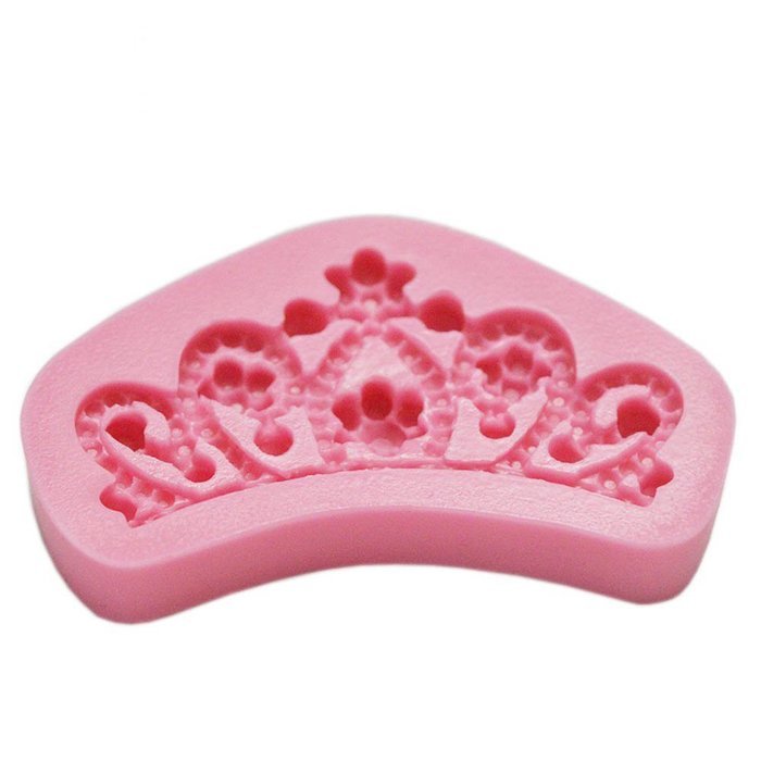 Anyana Imperial Crown Silicone Fondant Mold Cake Decorating Pastry Gum ...