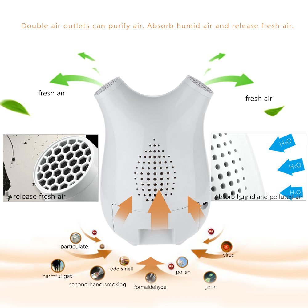 Anself XRow-500A Mini Semiconductor Dehumidifier Air Dryer Air ...