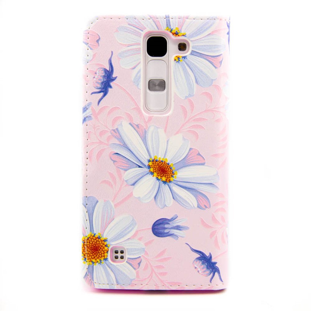 LG Leon/LG Tribute 2 LS665 Case-Yaheeda Pu Leather Wallet Flip Open ...