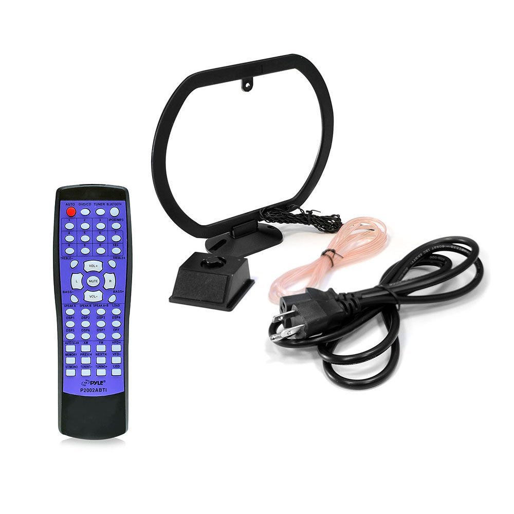 Pyle P2002ABTI 2000 Watts Hybrid Receiver and Pre-Amplifier with AM-FM ...