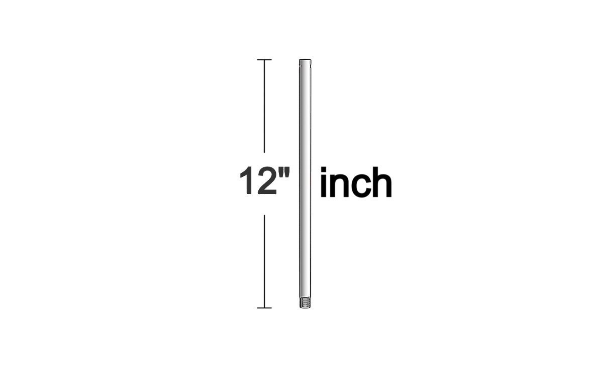Monte Carlo DR12RB 12-Inch Downrod, Roman Bronze N3 free image download