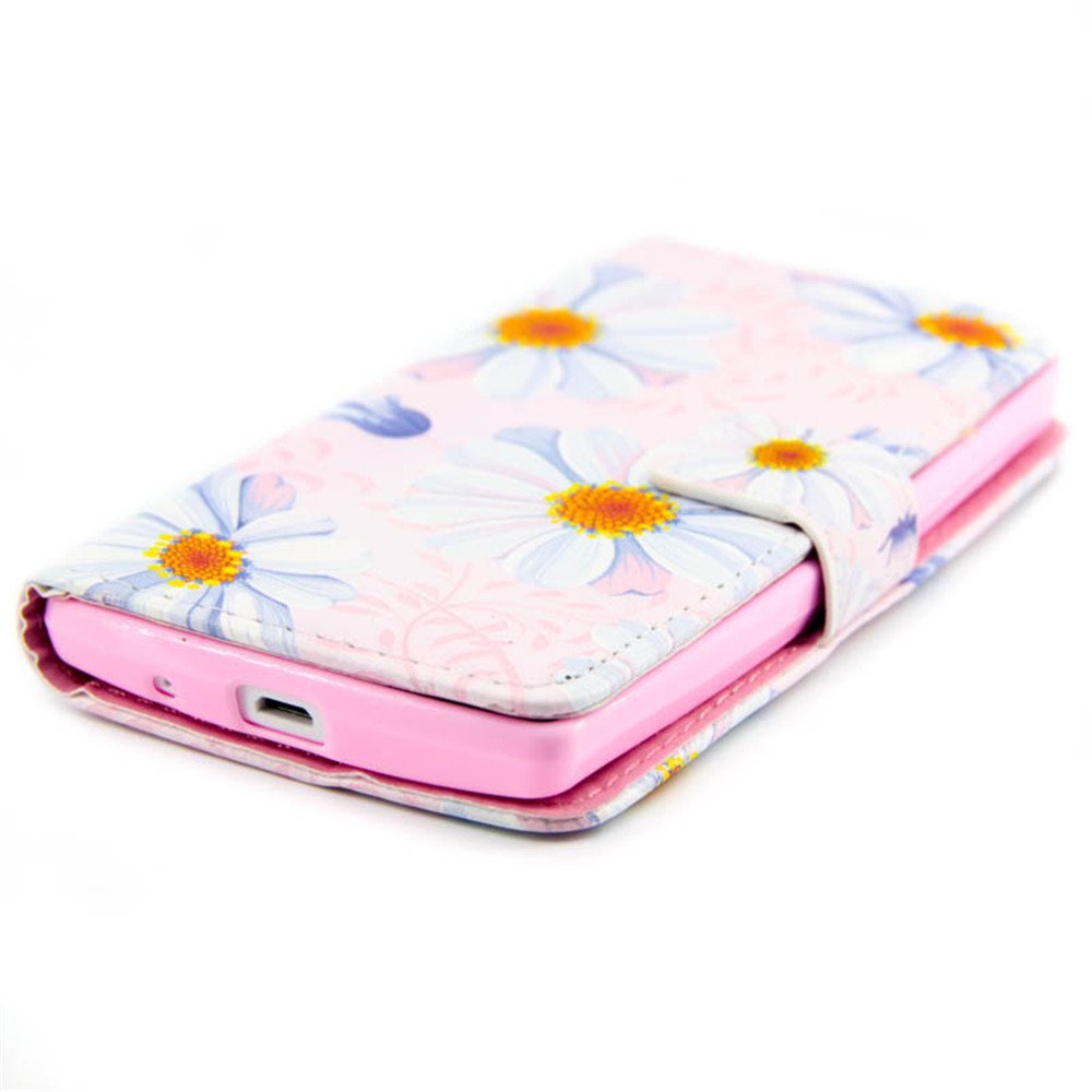 LG Leon/LG Tribute 2 LS665 Case-Yaheeda Pu Leather Wallet Flip Open ...