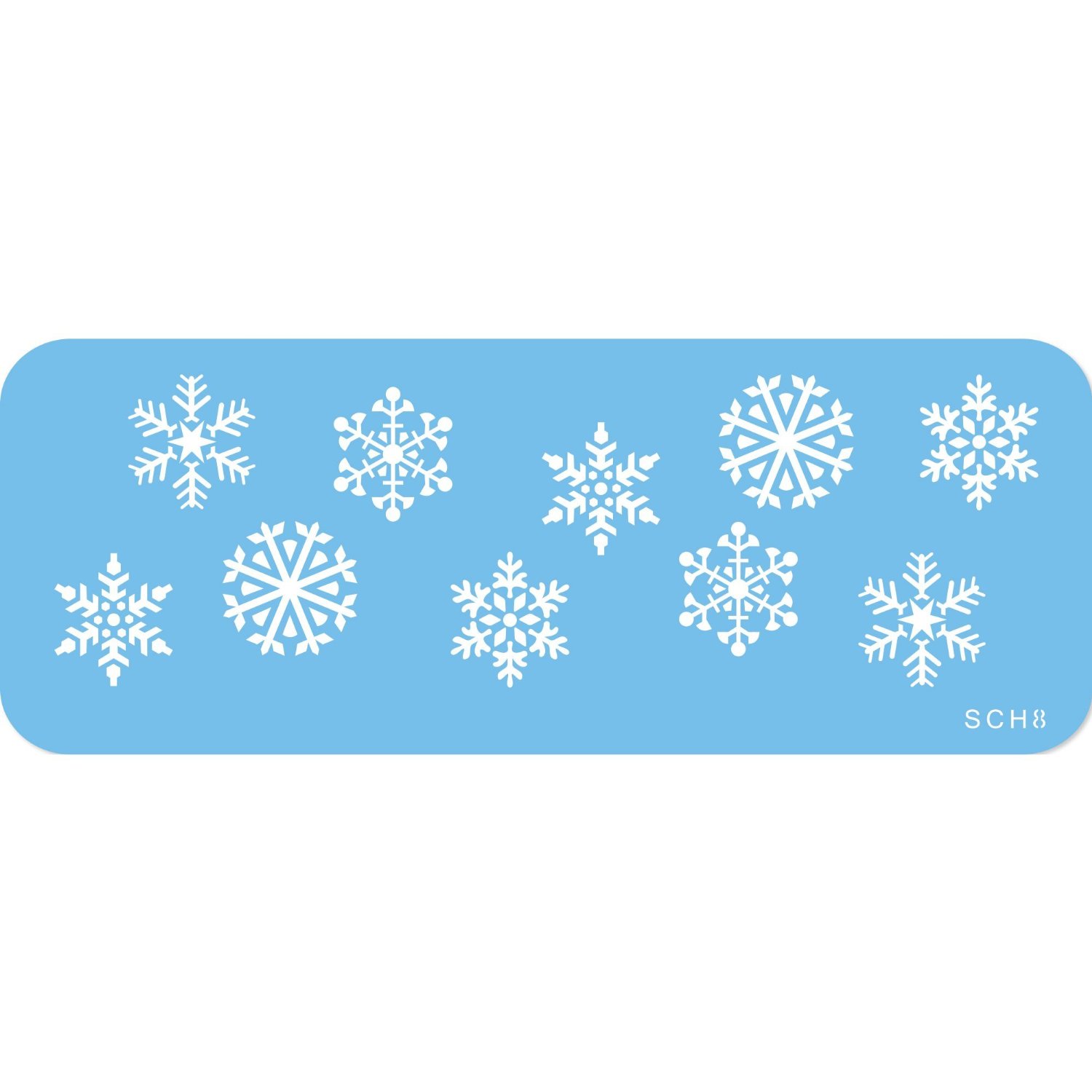 JEM Cutters Stencil - Snowflakes free image download