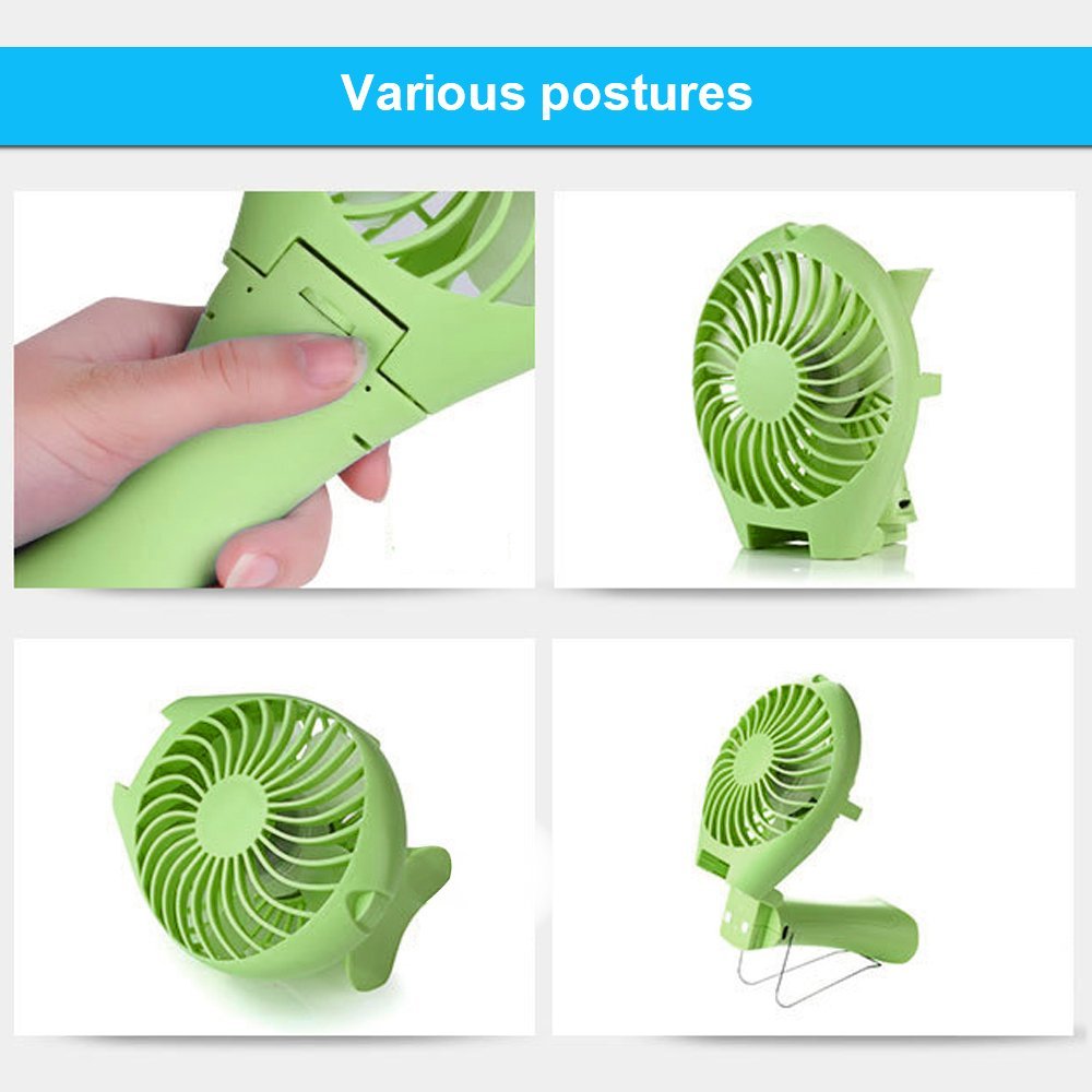 GaGa MILANO Portable Mermaid Fan Handheld and desk Fans with Umbrella ...