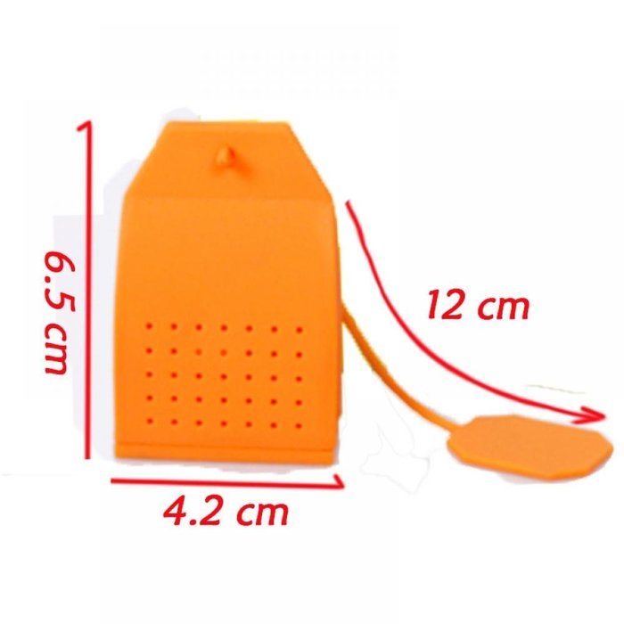 GOOTRADES Bag Style Silicone Tea Strainer Herbal Spice Infuser Filter ...