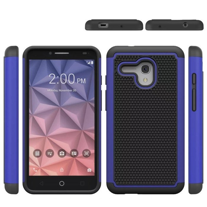 Alcatel OneTouch Fierce XL Case, ARSUE [Shock Absorption] Hybrid Dual ...