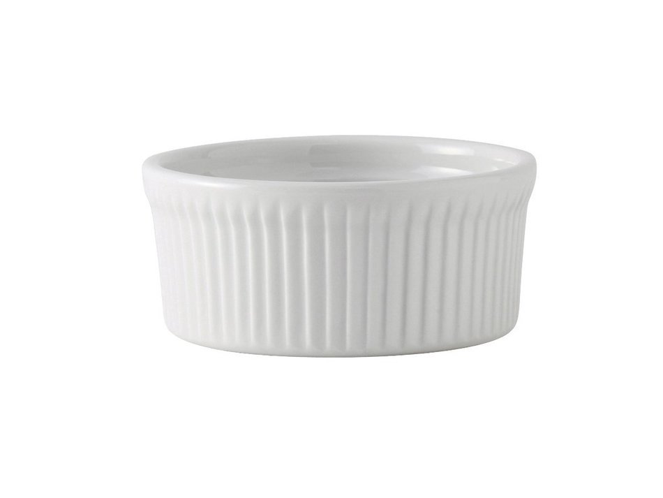 Tuxton BPX-1002 Vitrified China Souffle, 10 oz, 4-1/2", Porcelain White ...