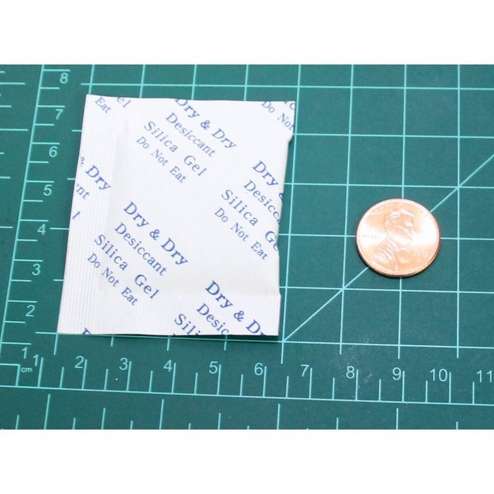 3 Gram Pack of 250 "Dry&Dry" High Quality Silica Gel Packets Desiccant ...