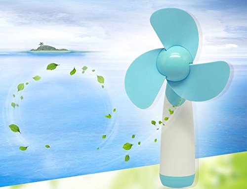Efbock Personal Hand-held/Portable Battery Operated Mini Air Fan for ...