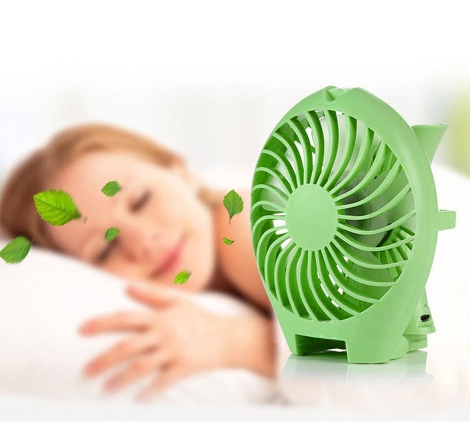 Touchshop Portable Folding USB Fish Shaped Fan Stepless-speed Quiet ...