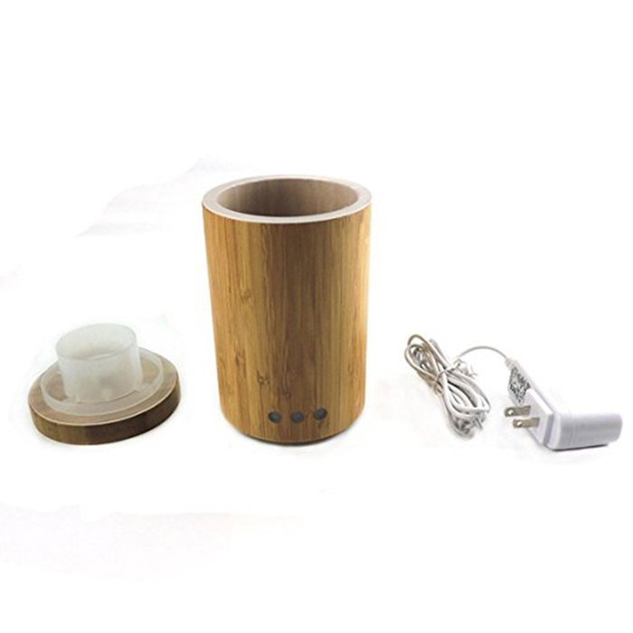 Dirky Real Bamboo Essential Oil Diffuser Whisper Quiet Cool Mist ...