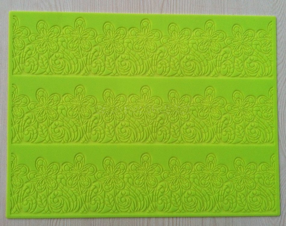 Anyana Embossing Mat Fondant Silicone Sugarpaste Mould Sunflower Cake ...