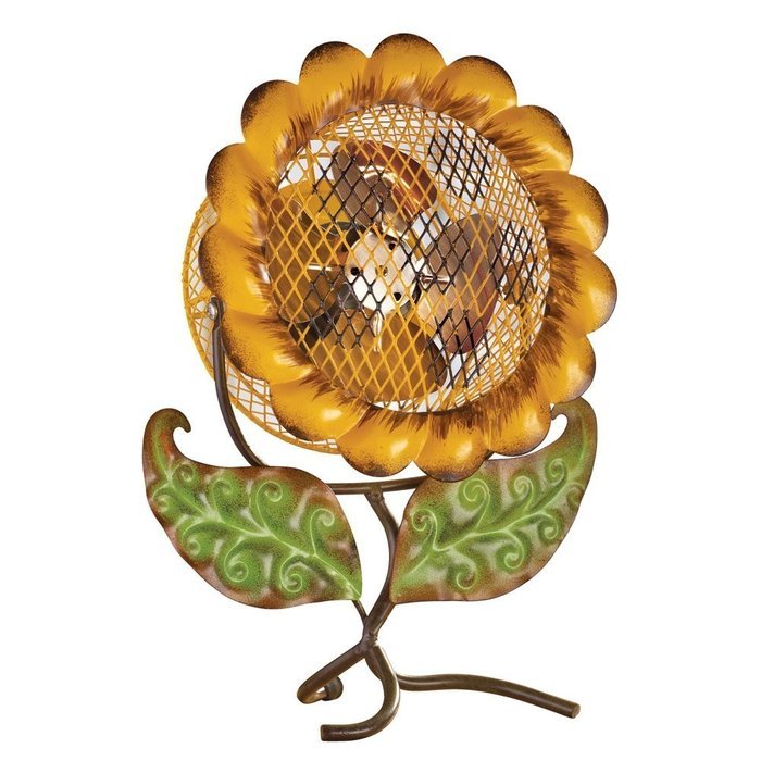 Decorative Sunflower Fan free image download