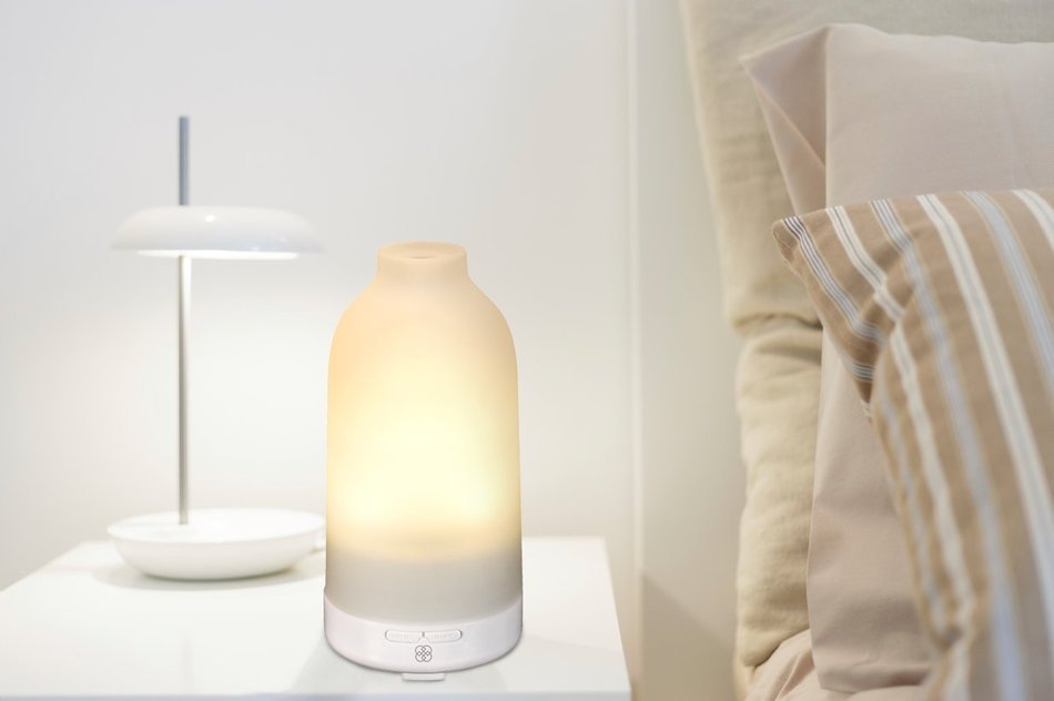 Essential Oil Diffuser Botella - Glass Aromatherapy Oils Humidifier and ...