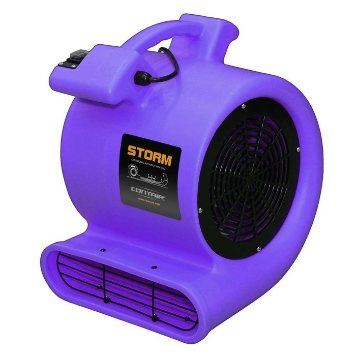 Contair STO2500PU STORM Floor Fan High Air Mover Carpet Dryer Blower ...
