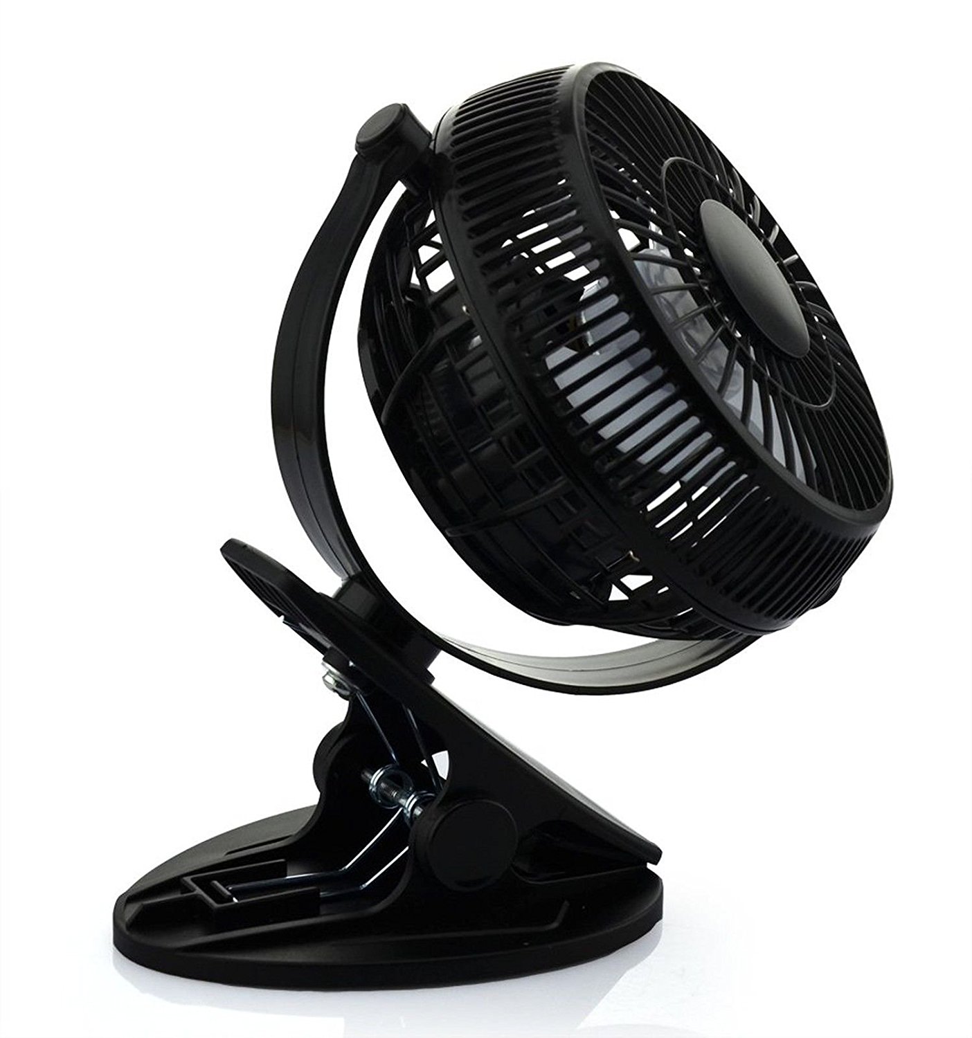 Luxon Mini USB Clip Desk Personal Fan, table fans, 5 Inch 2 Speed ...
