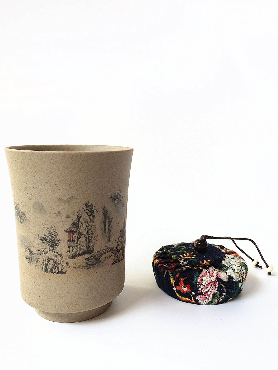 Mini Chinese Ceramic Tea Canister Set Tea Tins Containers Tea Pot / Tea ...