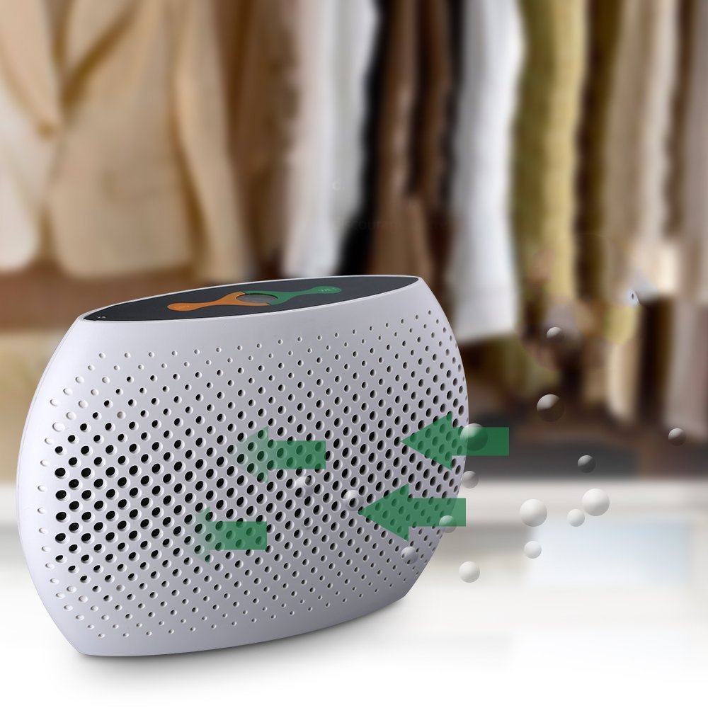 Rubility Mini Household Portable Moisture Absorber Dehumidifier for ...