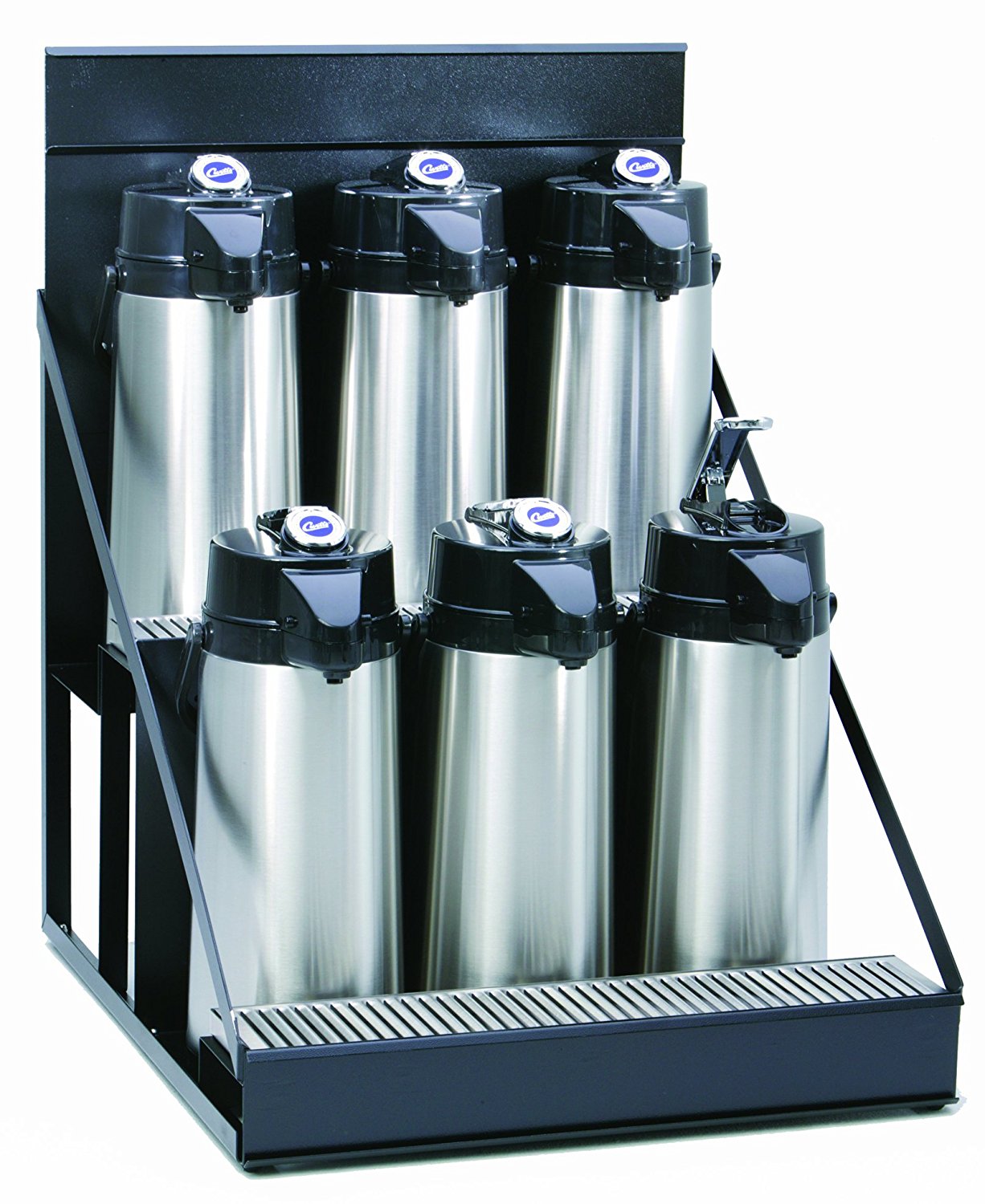 Wilbur Curtis 6 Position Airpot Rack - Compact Design with Integral ...