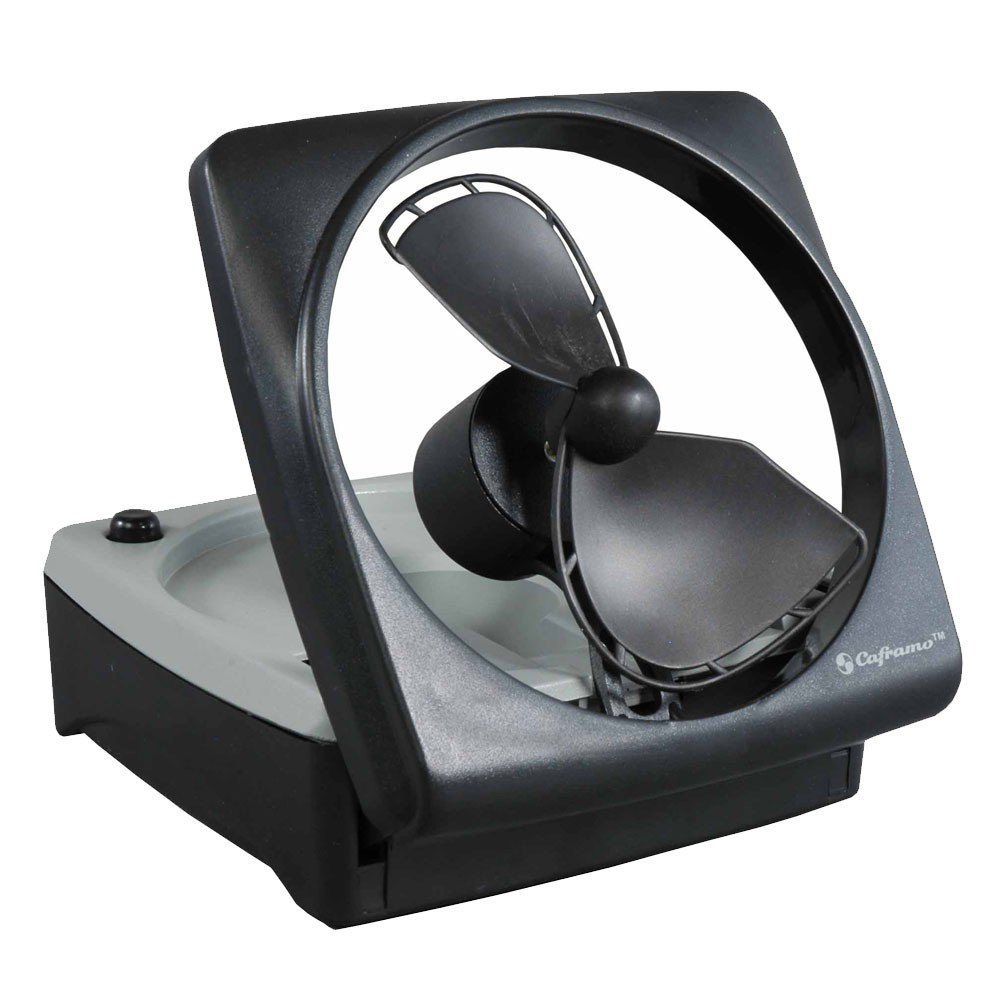 Caframo Minimax Portable 4.5" Fan 4-D Battery Operated Black free image ...