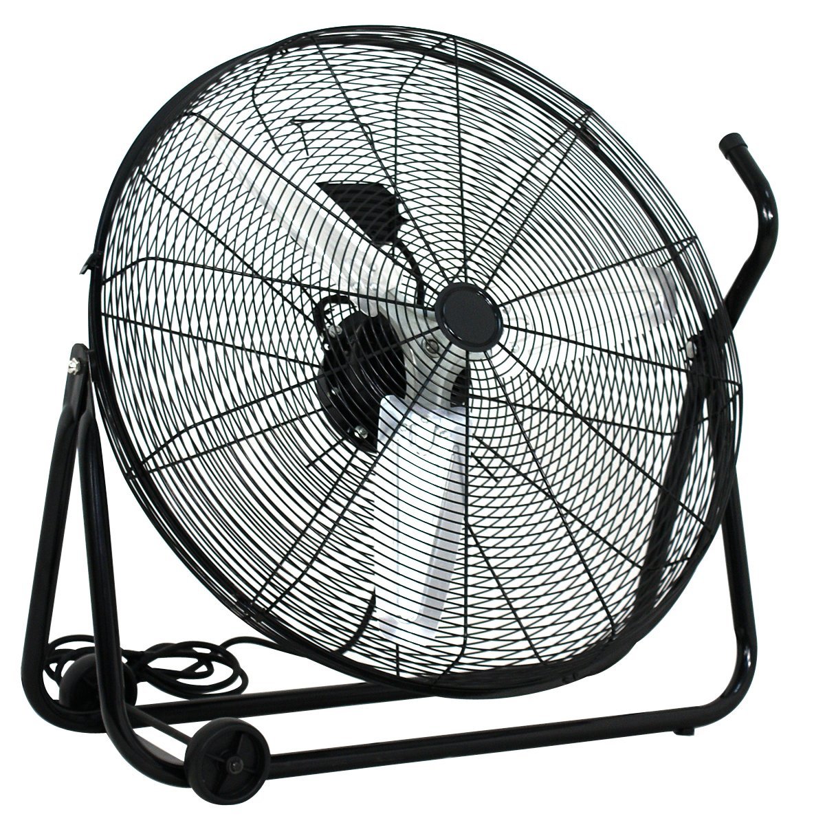 Super Deal 24" Inch Heavy Duty Rolling High Velocity Drum Floor Fan ...