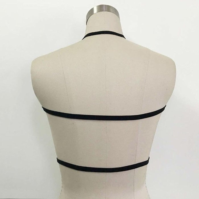 Underwear, PHOTNO Women Harness Bra Elastic Bra Strappy Bandage Hollow ...