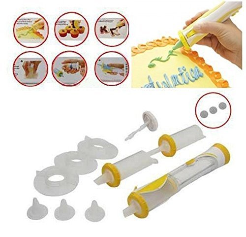 Lycheers Battery Operated Frosting Deco Pen Magic Cupcake Cookie Cake ...