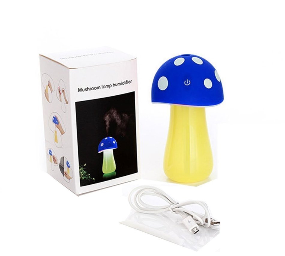 Happy-top® USB Portable Mini 200ml Ultrasonic Humidifier Mushrooms ...