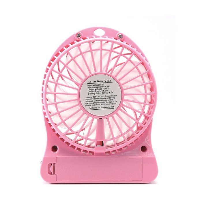 FOLOTE 4-inch Mini Hand Held Portable USB Fan Powered by Lithium ...