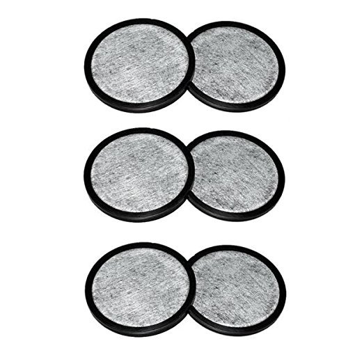 Mr. Coffee WFF Replacement Water Filter Discs- Set of 6 Total Filters ...