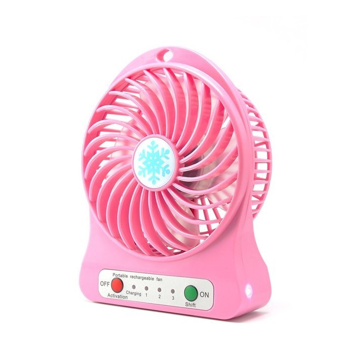 FOLOTE 4-inch Mini Hand Held Portable USB Fan Powered by Lithium ...