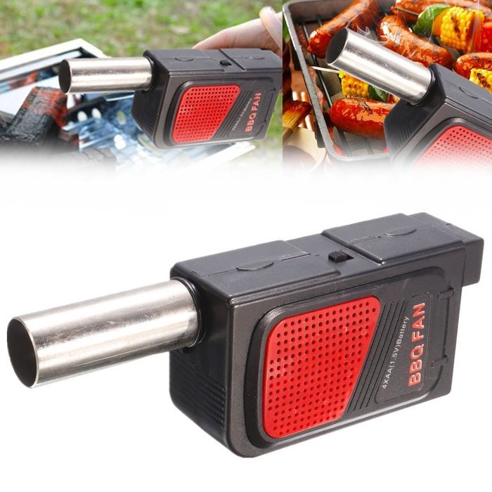 Hanperal 7.9in Portable Electricity Cooking BBQ Fan Air Blower Barbecue ...