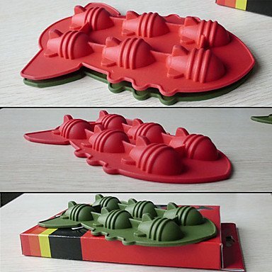 Y&XL&H Atomic Bomb Shape Ice Mould Silicone Ice Cubes (Random Color ...