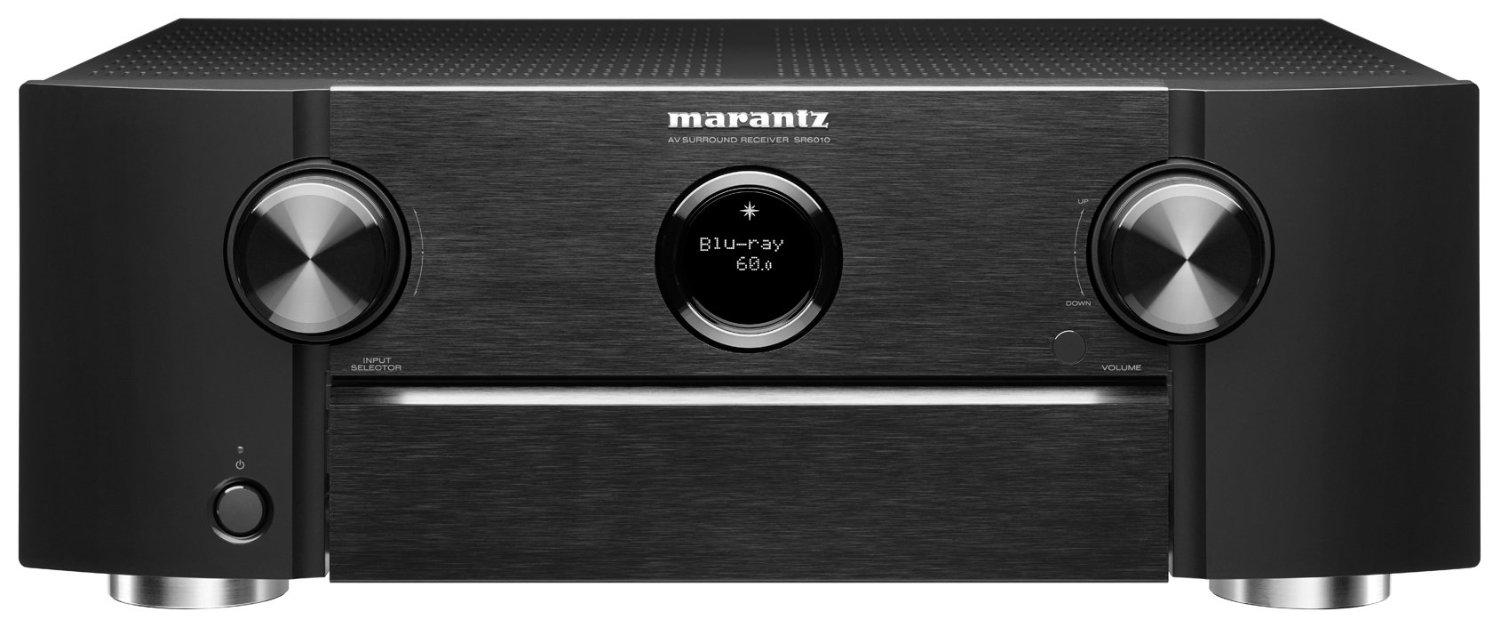Marantz SR6010 7.2 Channel Full 4K Ultra HD AV Surround Receiver with Bluetooth and Wi-Fi free ...