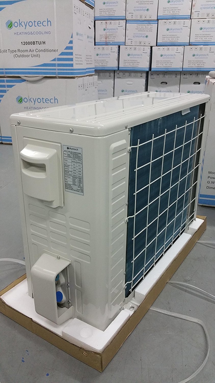 18,000 BTU 1.5 TON 14 SEER Ductless Mini Split Air Conditioner with ...