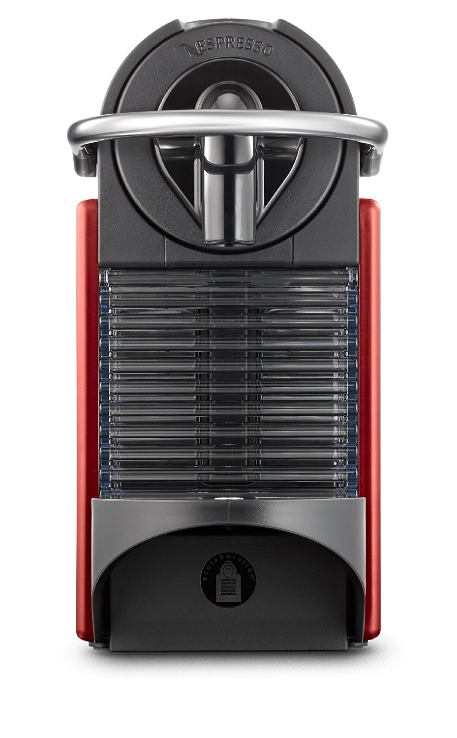 Nespresso D60 Pixie Dark Red Espresso Machine With Aeroccino Plus Milk ...