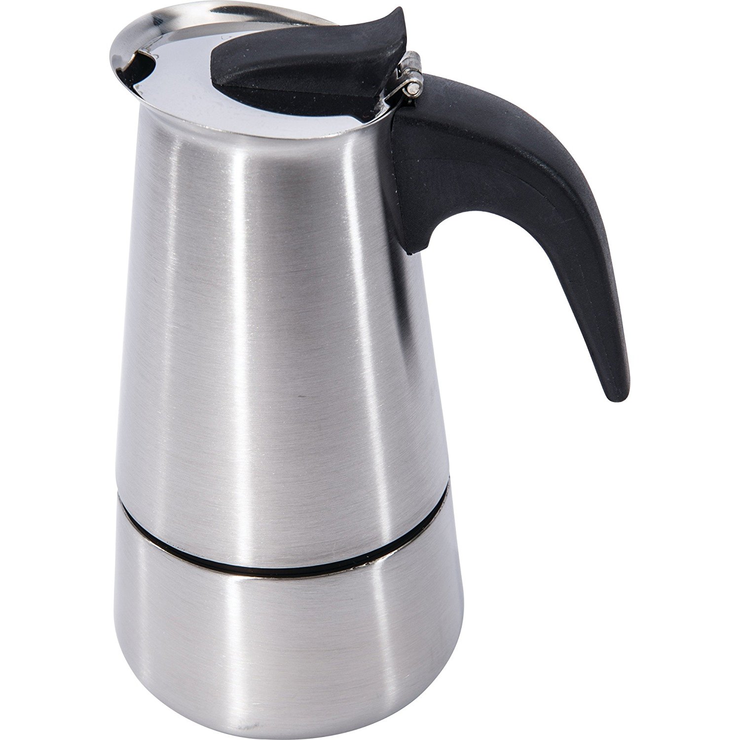 Chef KTESPMKR Heavy-Gauge Stainless Steel Espresso Maker, 4 Cup free ...