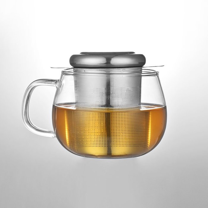 Newcomdigi Stainless Steel In Mug Tea Infuser with Lid Loose Leaf Tea ...