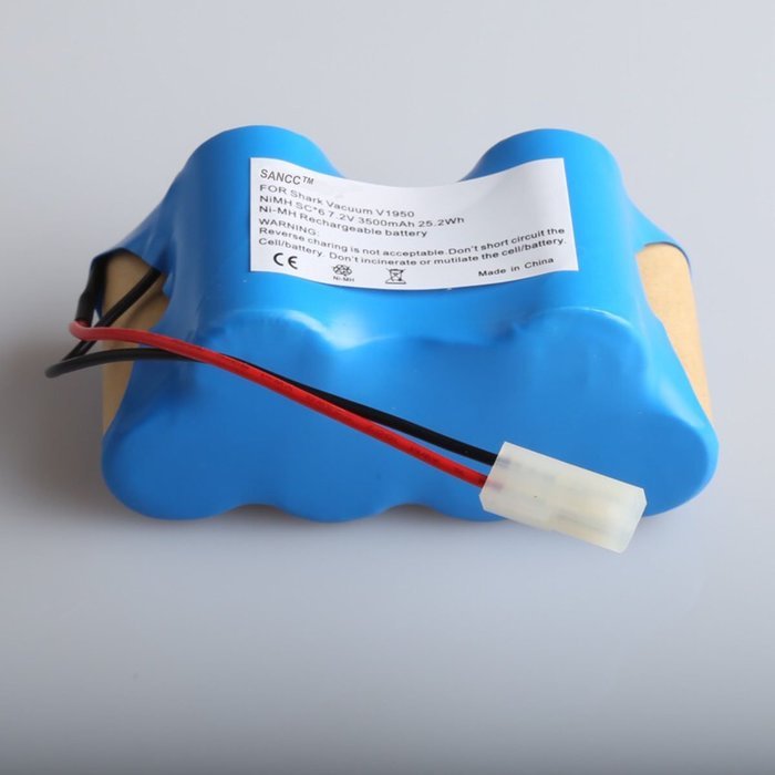 High Capacity 7.2V 3500Mah Shark XB1918 Battery for Shark Vacuum V1950 ...
