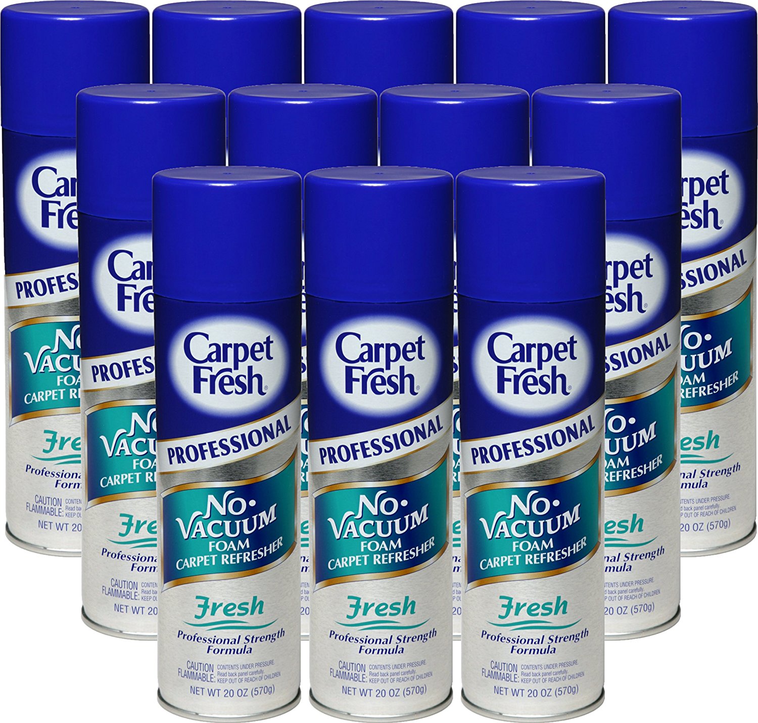 Carpet Fresh 280174 No-Vacuum Aerosol Foam Carpet Odor Eliminator N5 ...