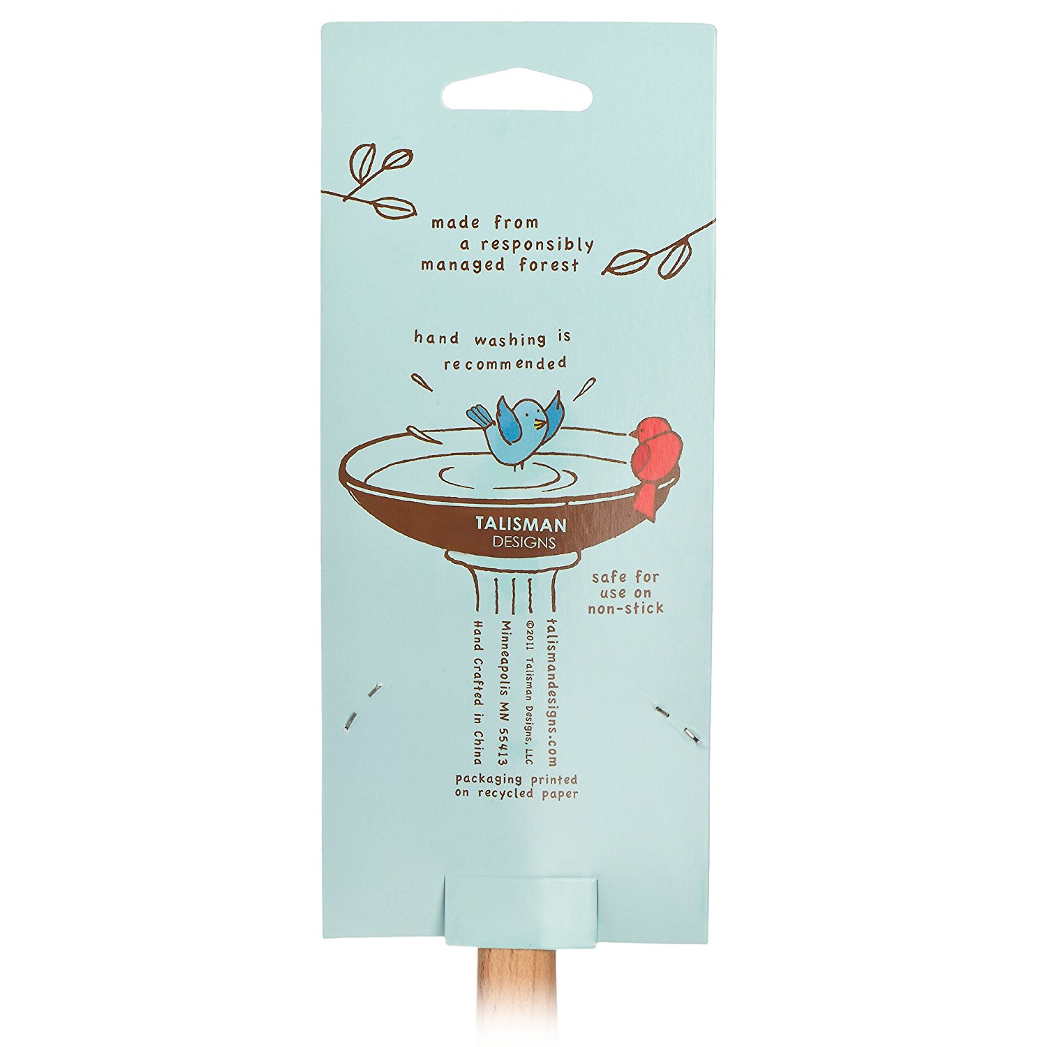 Talisman Designs Beechwood Mixing Spoon, Laser Etched with Honey Bee ...