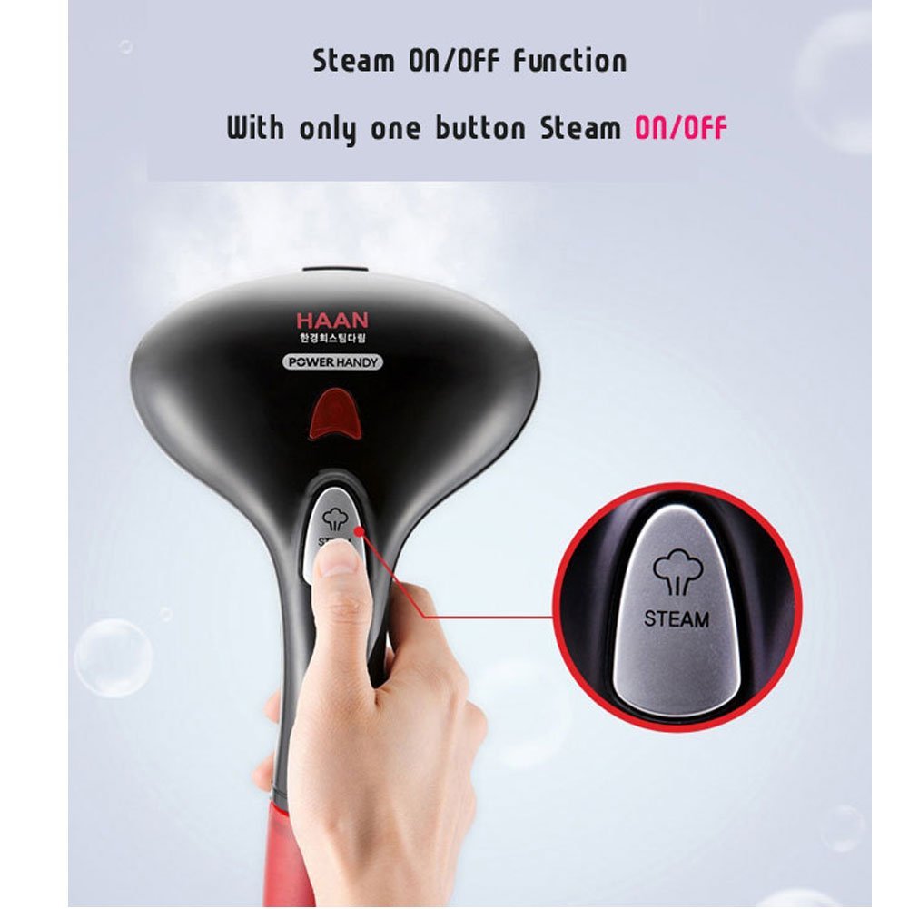 [Haan] Steam Iron HI-400BL Power Handy Light Weight Travel Garment Iron ...