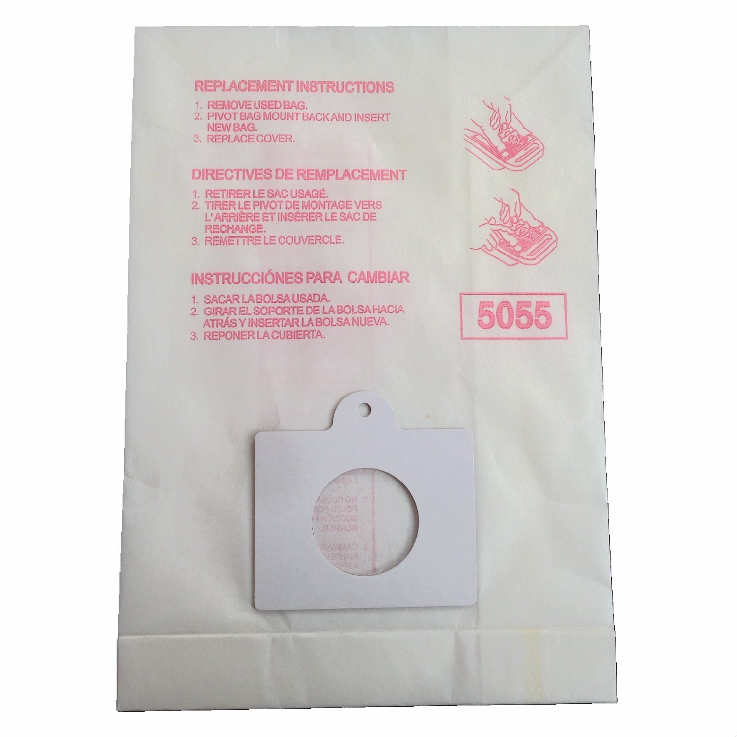 CF Clean Fairy Kenmore 5055 bags Kenmore Canister Type C&Q, 5055, 50557 ...