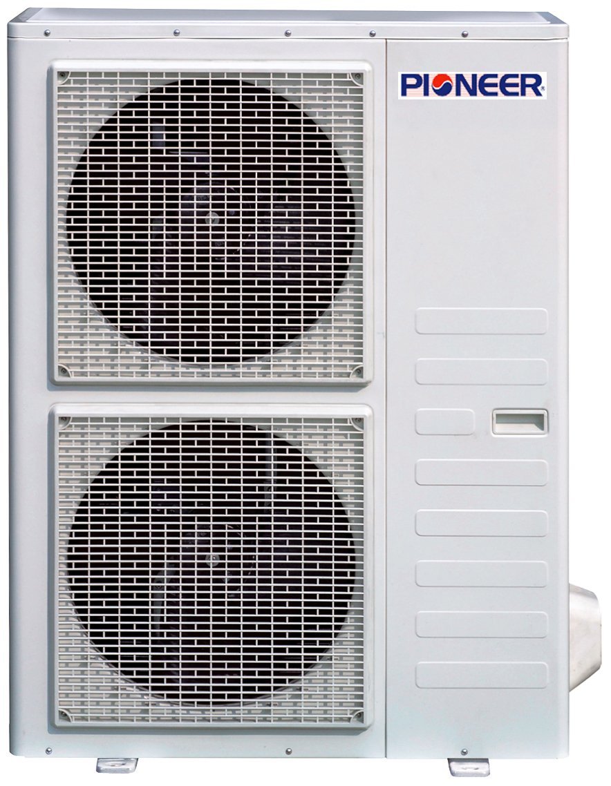 Pioneer 8 Way Ceiling Cassette Split Inverter Air Conditioner With Heat