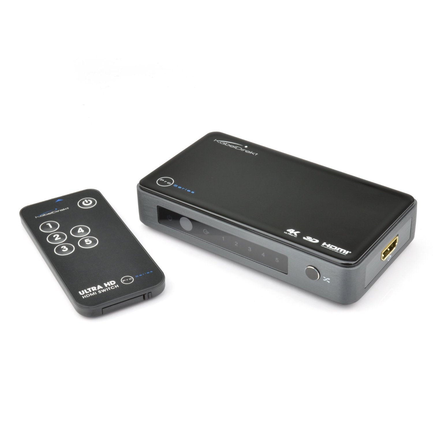 KabelDirekt 4K Ultra HD High Speed HDMI Switch 3in / 1out (1080p 4K ...